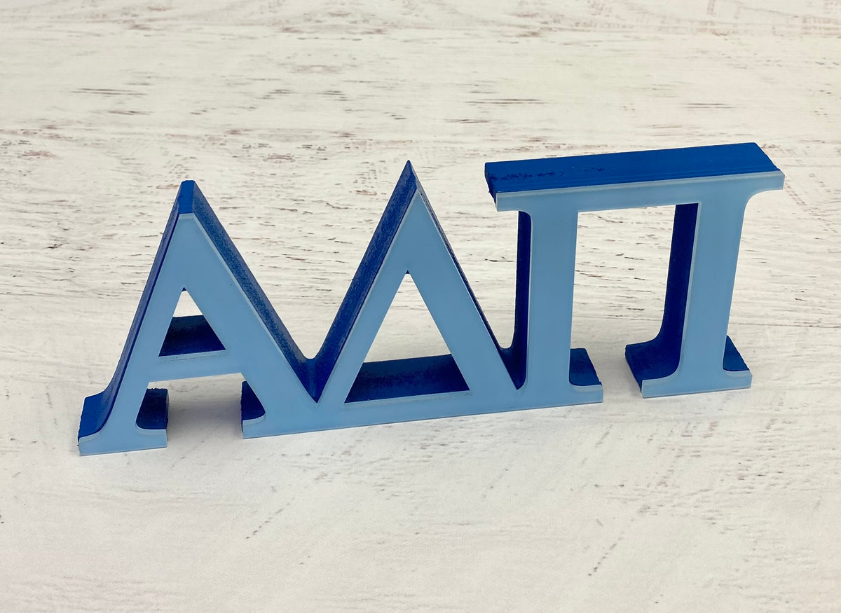 Alpha Delta Pi - Stand-up Letters – Woodchuck Creations
