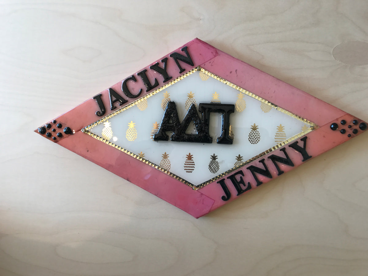 ADPi Diamond Board – Woodchuck Creations