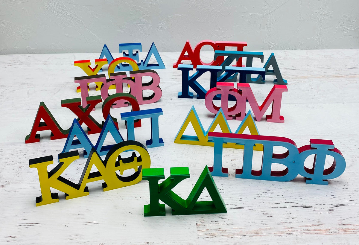 Alpha Xi Delta - Stand-up Letters – Woodchuck Creations