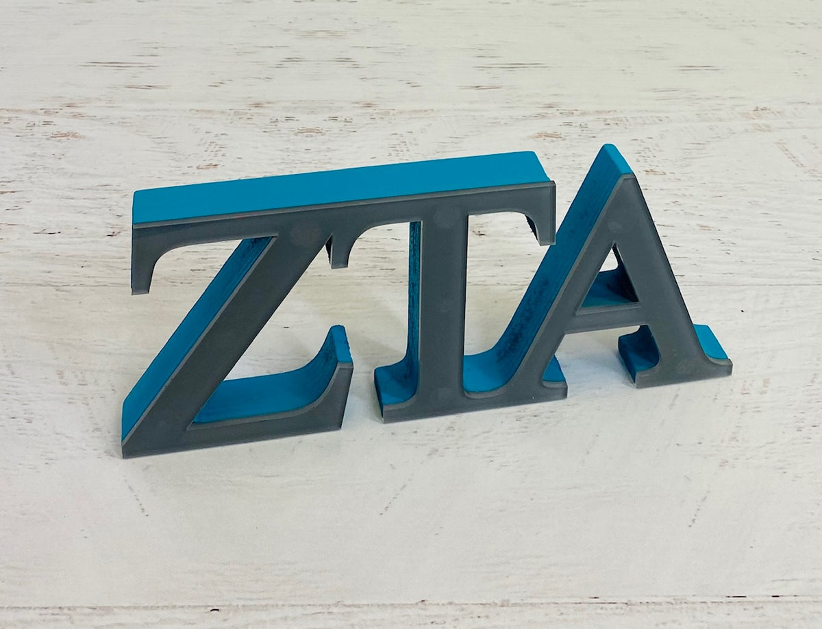 Zeta Tau Alpha - Stand-up Letters – Woodchuck Creations